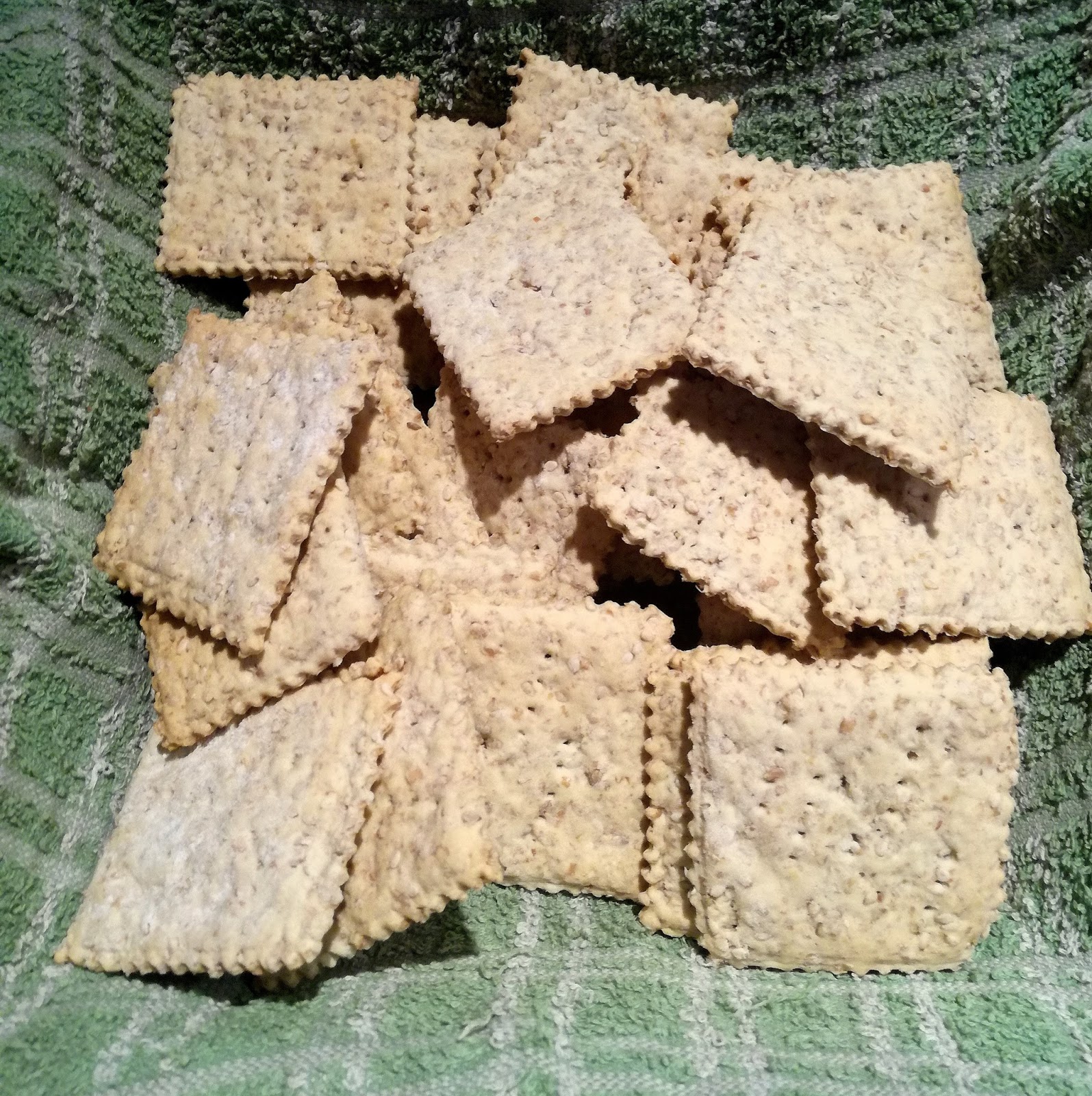 GALLETAS INTEGRALES CON SÉSAMO INTEGRAL » El Arte de Amasar